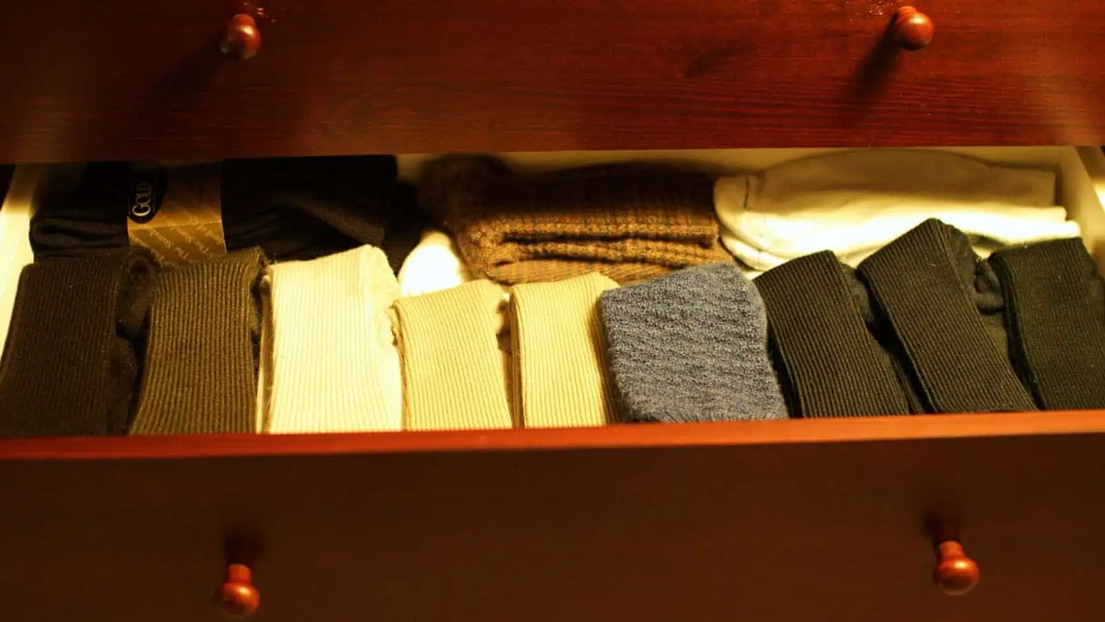 How To Organize Sock Drawer - Homely Baron